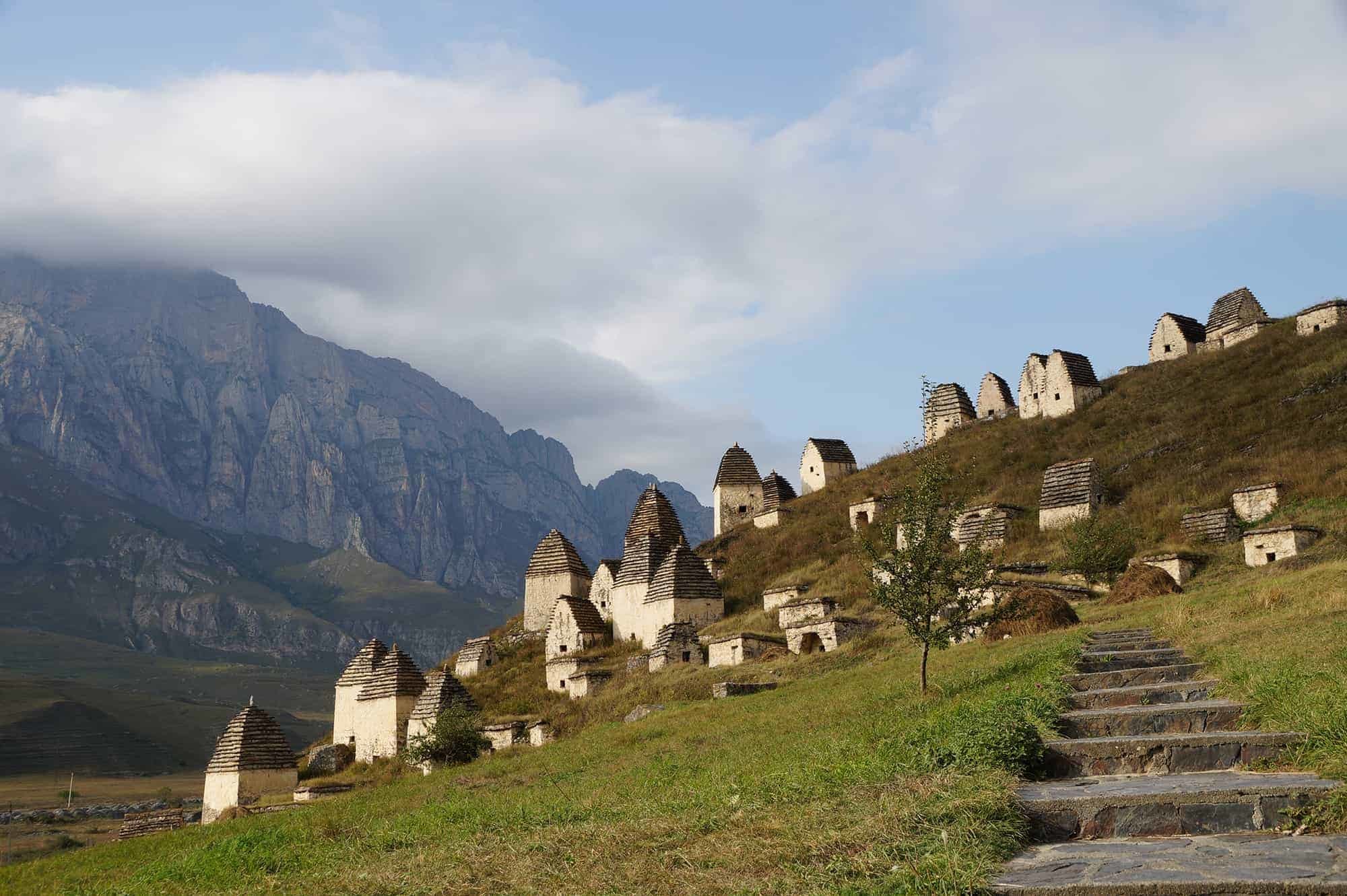 The Caucasus Mountains in Russia